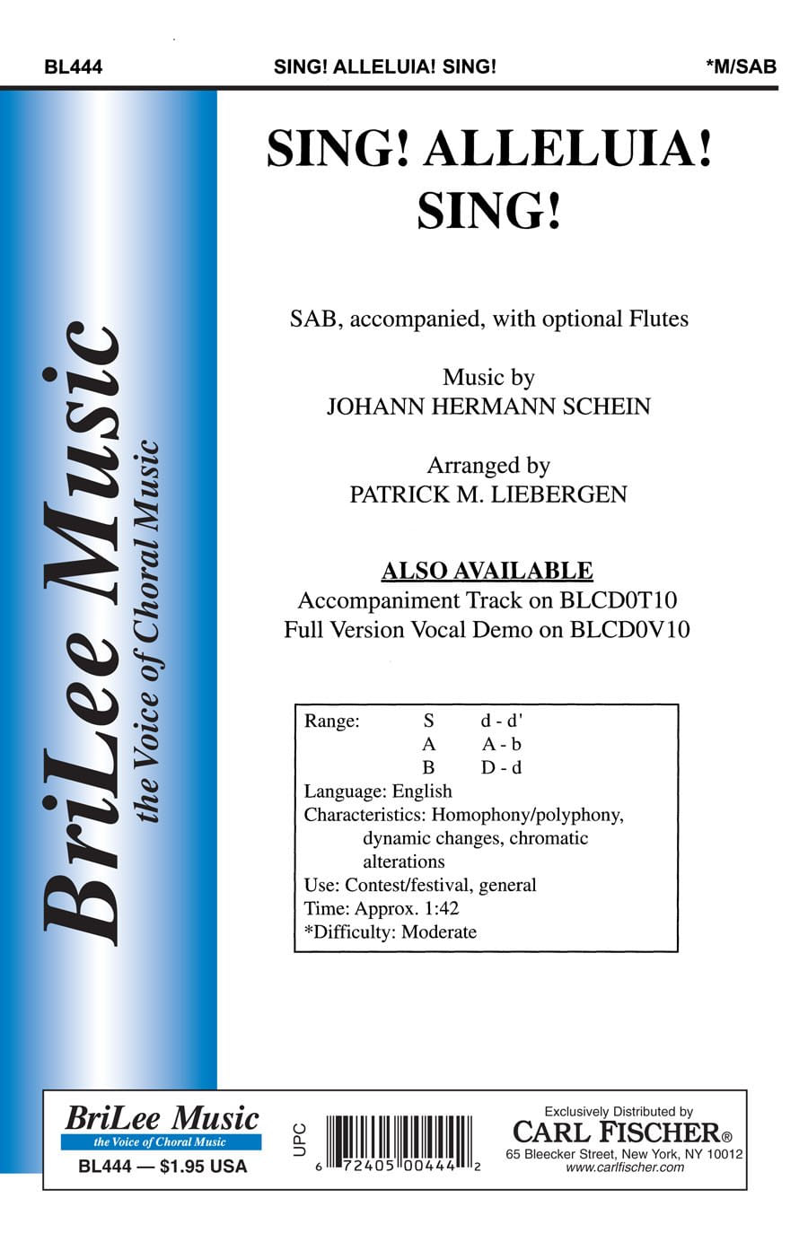 Sing! Alleluia! Sing! Choral Sheet Music | J.W. Pepper