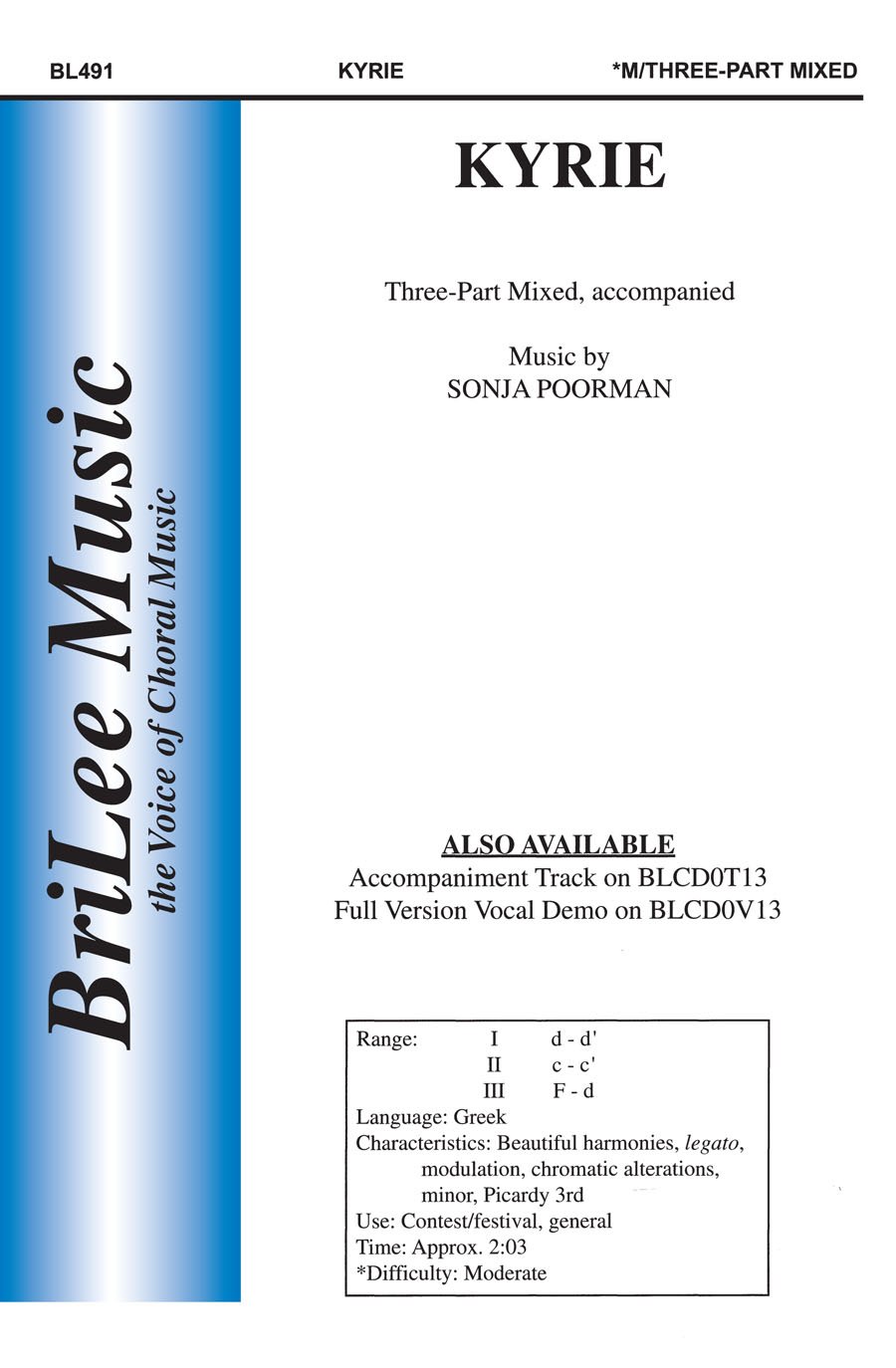 Kyrie Choral Sheet Music | J.W. Pepper