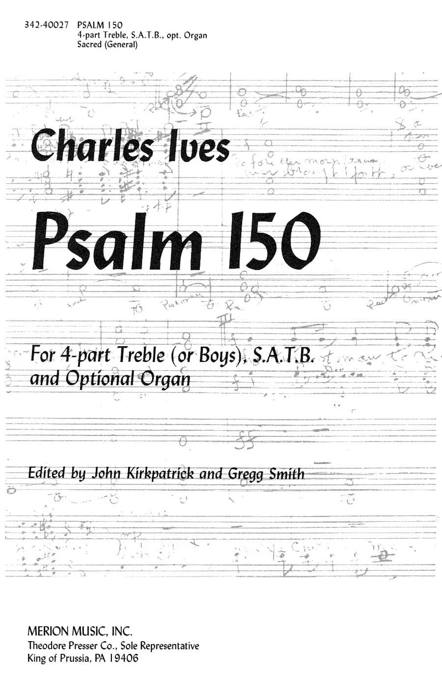 Psalm 150 Choral Sheet Music | J.W. Pepper