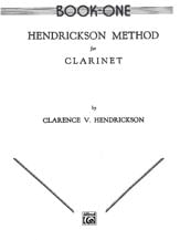 Hendrickson Method No. 1-Clarinet Sheet Music | J.W. Pepper