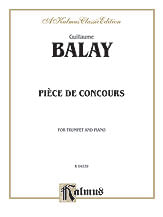 Piece de Concours-Trumpet Solo Sheet Music | J.W. Pepper