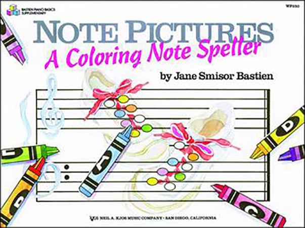 Note Pictures-Coloring Note Speller | J.W. Pepper