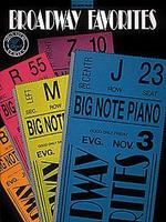 Broadway Favorites Big Note Piano Sheet Music | J.W. Pepper