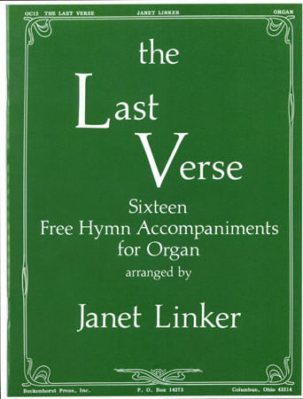 The Last Verse Organ Sheet Music | J.W. Pepper