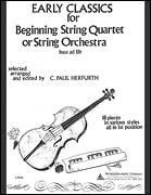Early Classics for Beginning String Quartet | J.W. Pepper