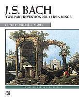 Two Part Invention No. 13 in A Minor | J.W. Pepper