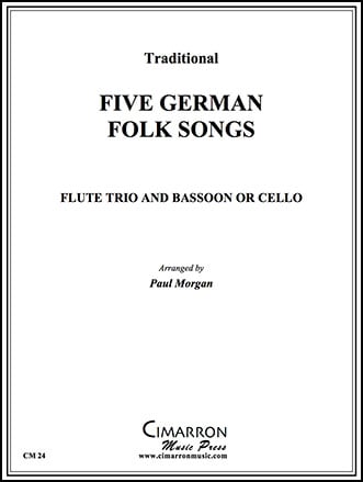 Five German Folk Songs-Flute Trio | J.W. Pepper