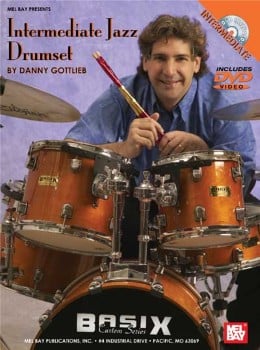 Intermediate Jazz Drumset-Book and DVD | J.W. Pepper