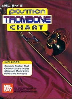 Trombone Position Chart Sheet Music | J.W. Pepper