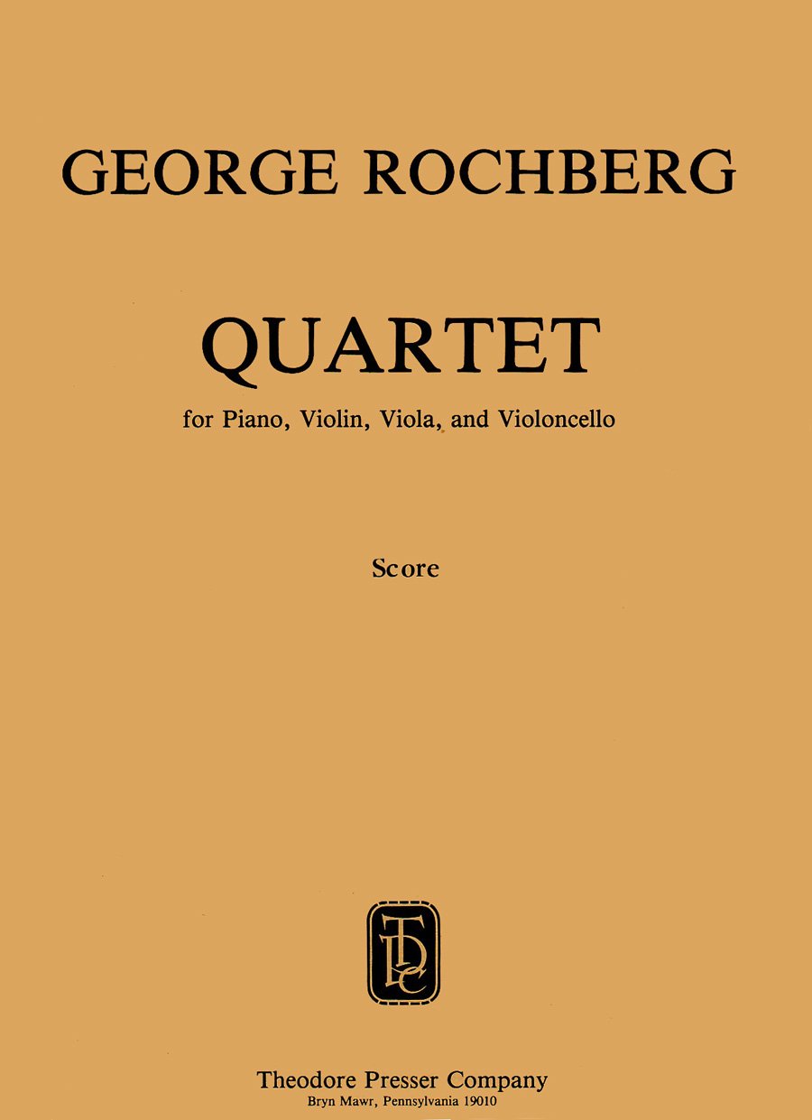 Quartet-Violin/Viola/Cello/Piano-Score Sheet Music | J.W. Pepper