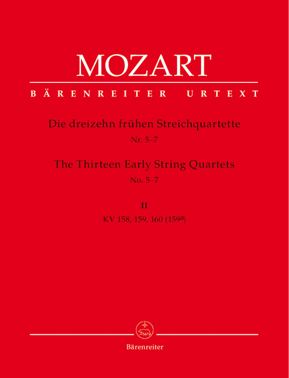 13 Early String Quartets, Vol. 2 | J.W. Pepper