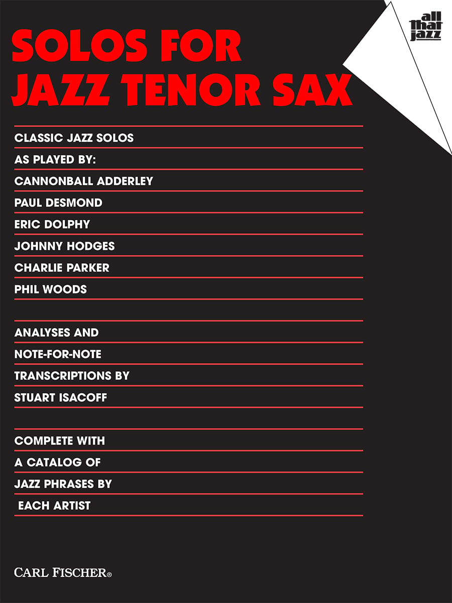 Solos for Jazz Tenor Sax | J.W. Pepper