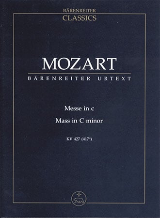 Mass in C Minor K. 427-Study Score Study Score | J.W. Pepper