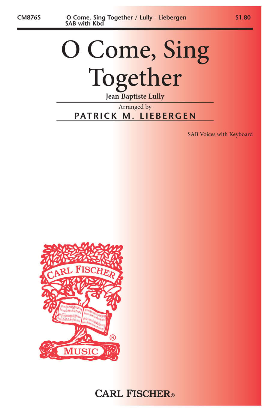 O Come, Sing Together Choral Sheet Music | J.W. Pepper