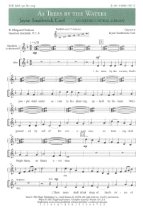 As Trees by the Waters | J.W. Pepper