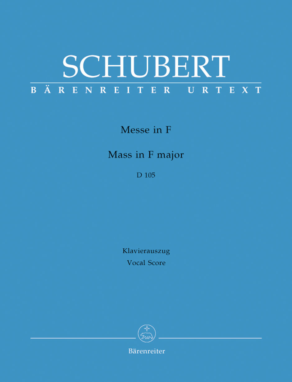 Mass in F Major-Vocal Score Choral Sheet Music | J.W. Pepper