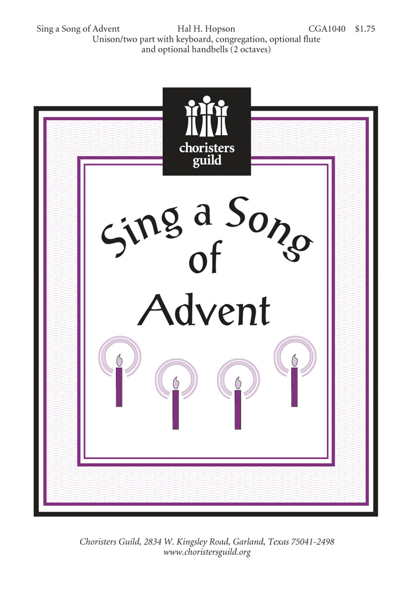 Sing a Song of Advent Choral Sheet Music | J.W. Pepper