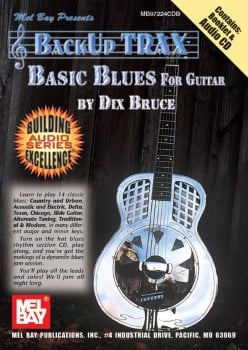 Basic Blues for Guitar-Book and CD Guitar/Fretted Sheet Music | J.W. Pepper