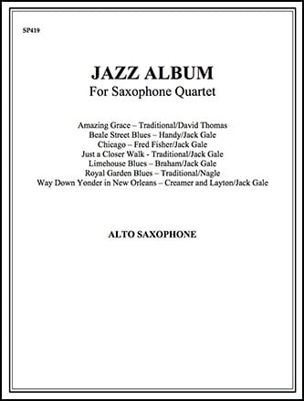 Jazz Album-Alto Sax Sheet Music | J.W. Pepper