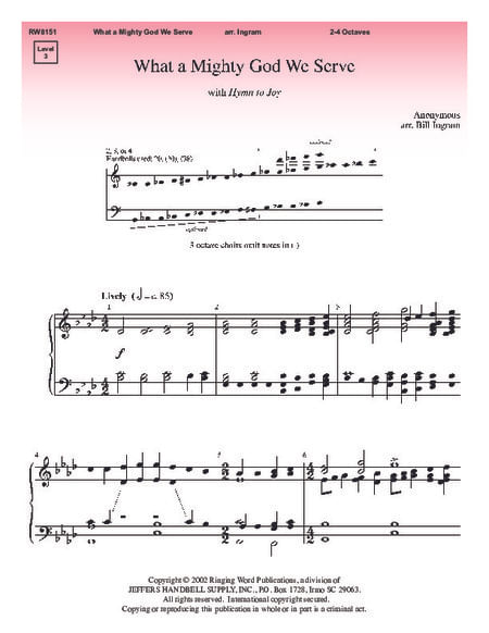 What A Mighty God We Serve Handbell Sheet Music | J.W. Pepper