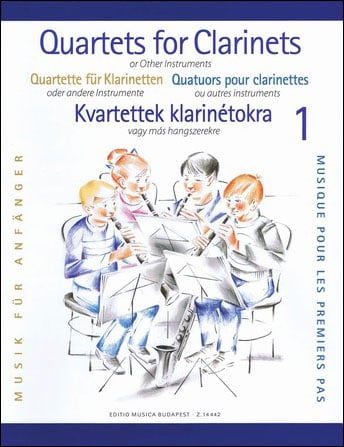 Clarinet Quartets for Beginner | J.W. Pepper
