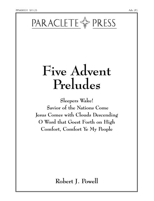 Five Advent Preludes Organ Sheet Music | J.W. Pepper
