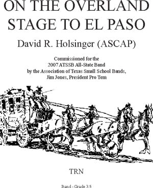 On the Overland Stage to El Paso | J.W. Pepper