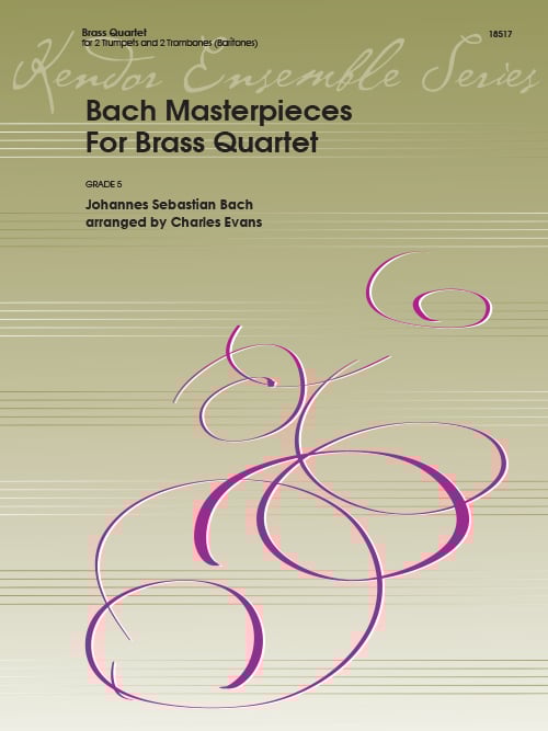 Bach Masterpieces for Brass Quartet | J.W. Pepper
