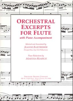 Orchestral Excerpts for Flute | J.W. Pepper