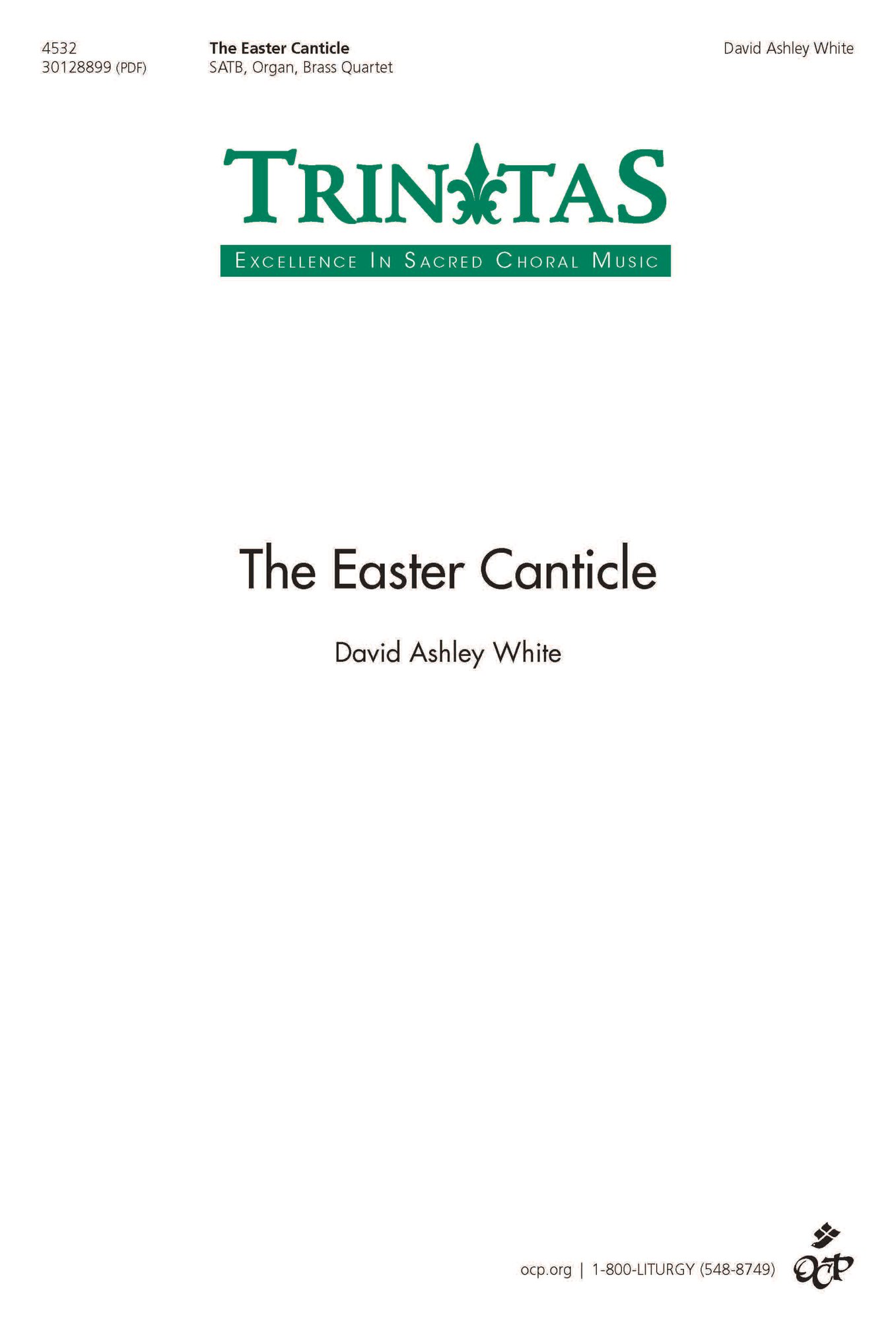 Easter Canticle | J.W. Pepper