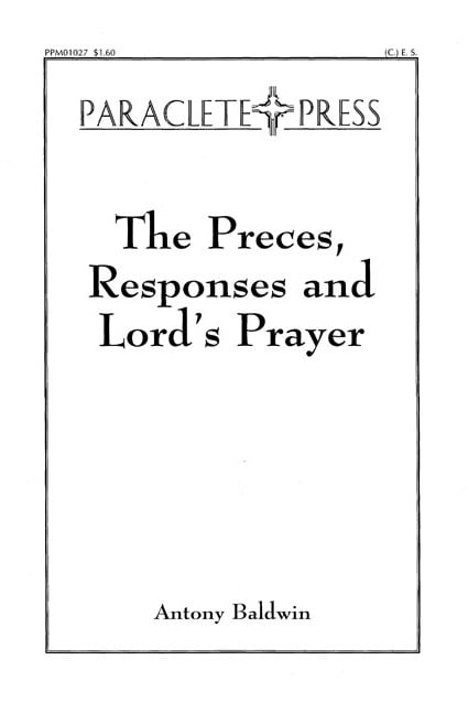 Preces Responses and Lords Prayer | J.W. Pepper