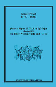 Quartet Op. 19-4 | J.W. Pepper