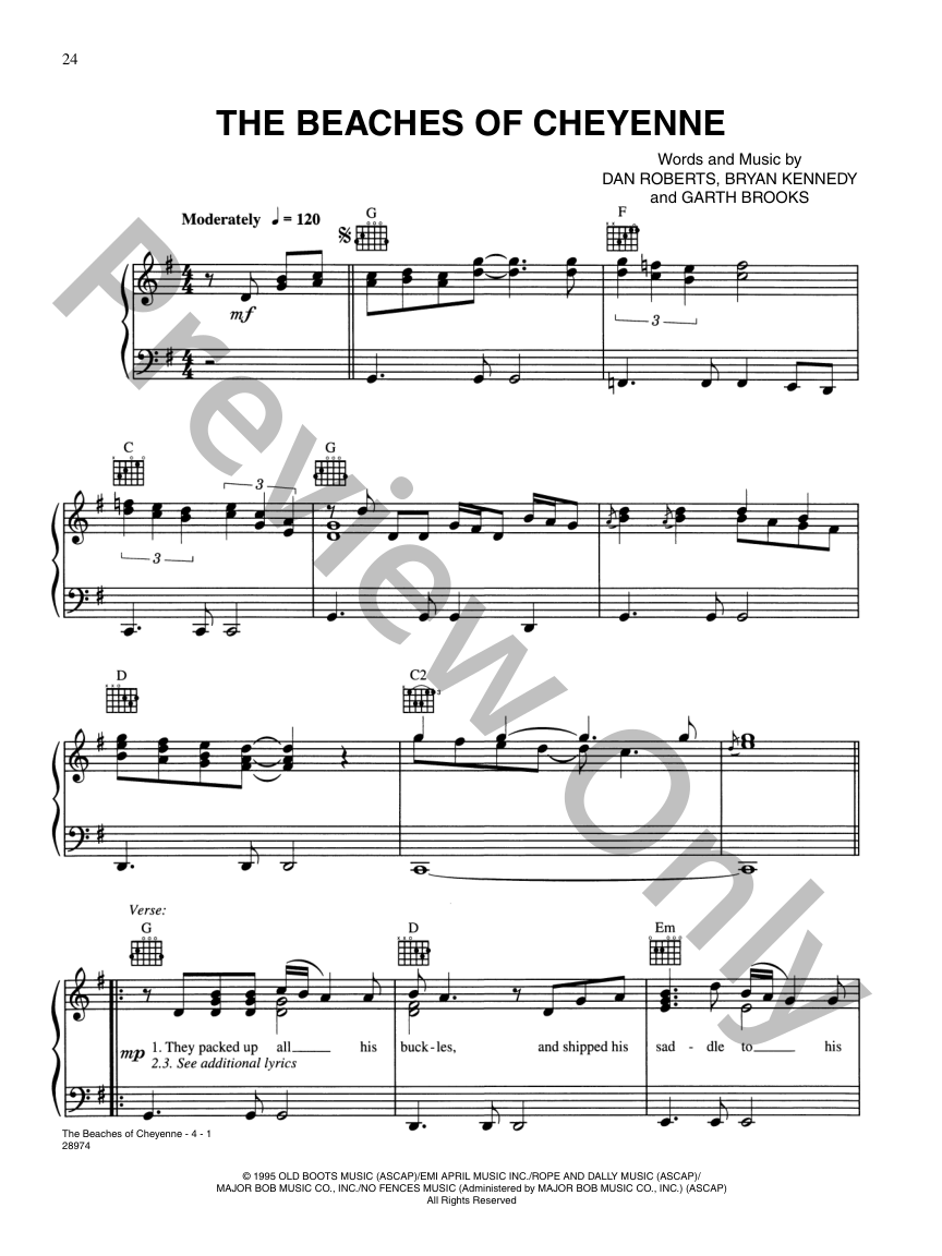 Beaches of Cheyenne | J.W. Pepper