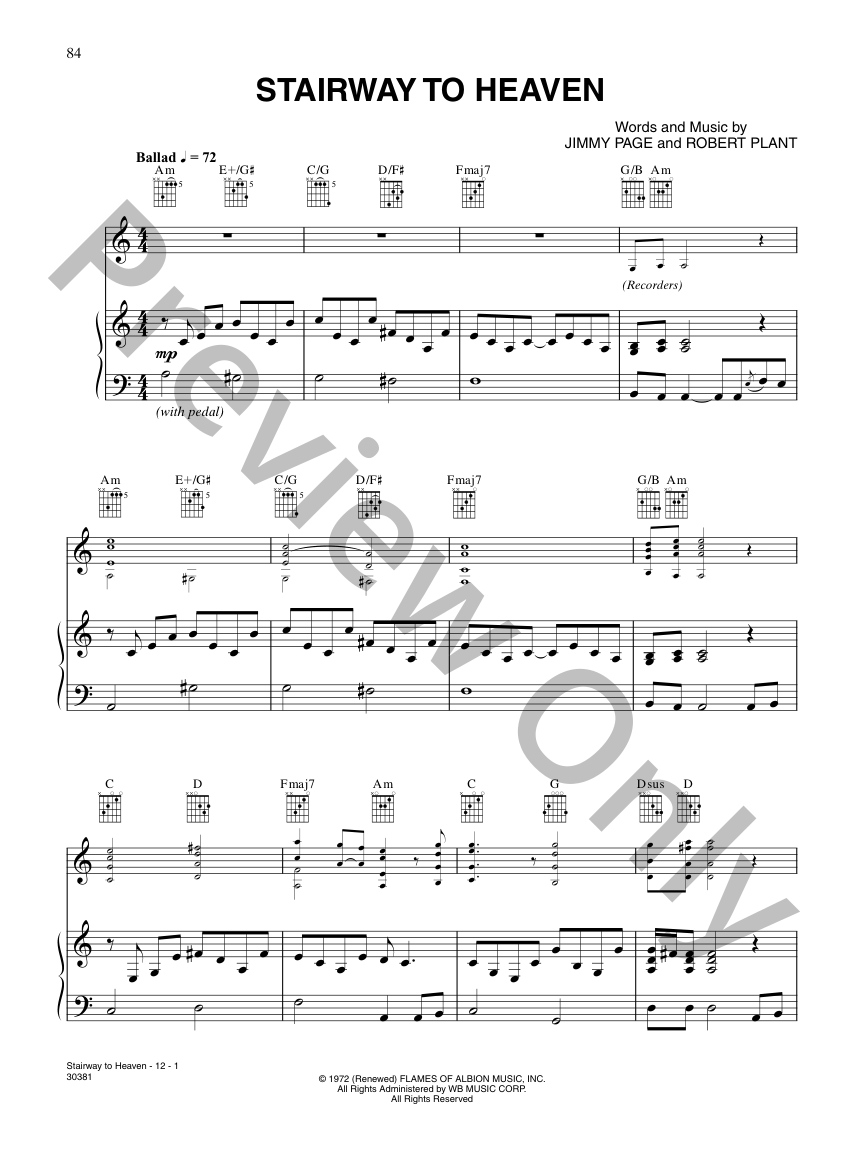 Stairway to Heaven | J.W. Pepper