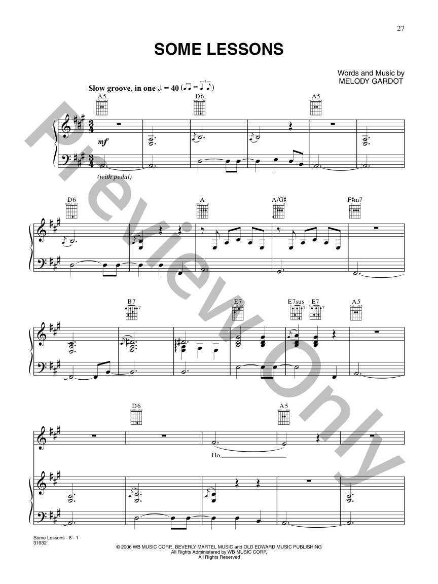 Some Lessons | J.W. Pepper