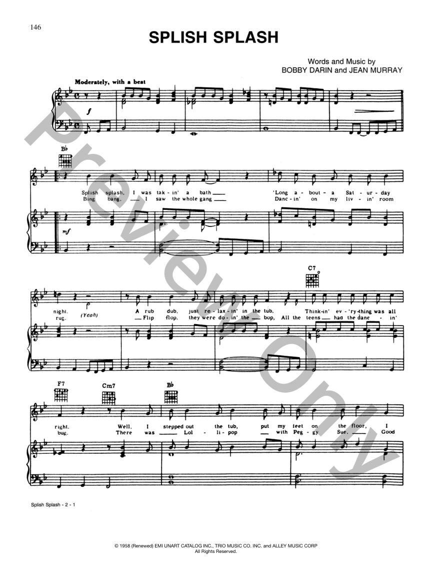 Splish Splash | J.W. Pepper