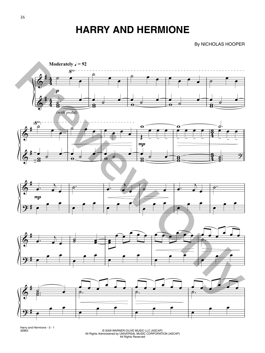 Harry and Hermione | J.W. Pepper