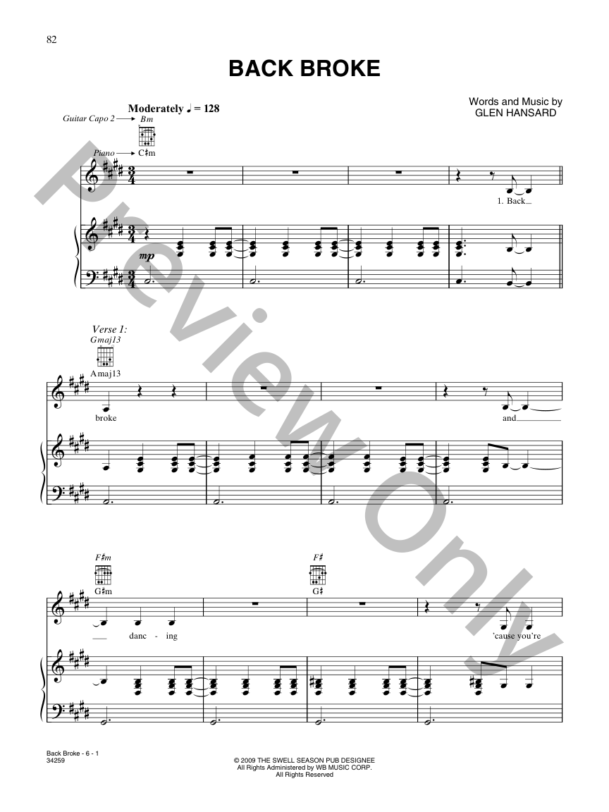 Back Broke | J.W. Pepper