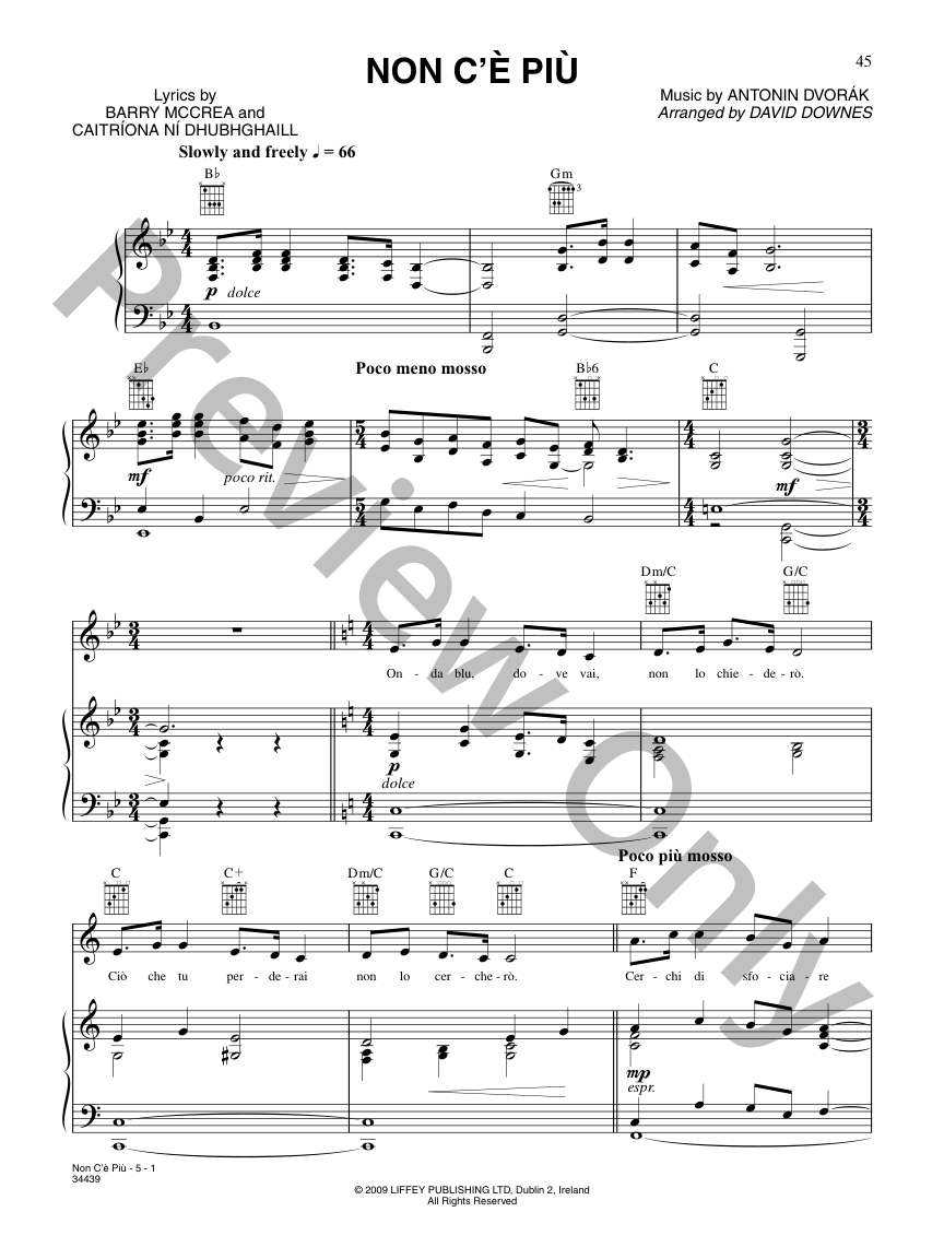 Non C'e Piu | J.W. Pepper