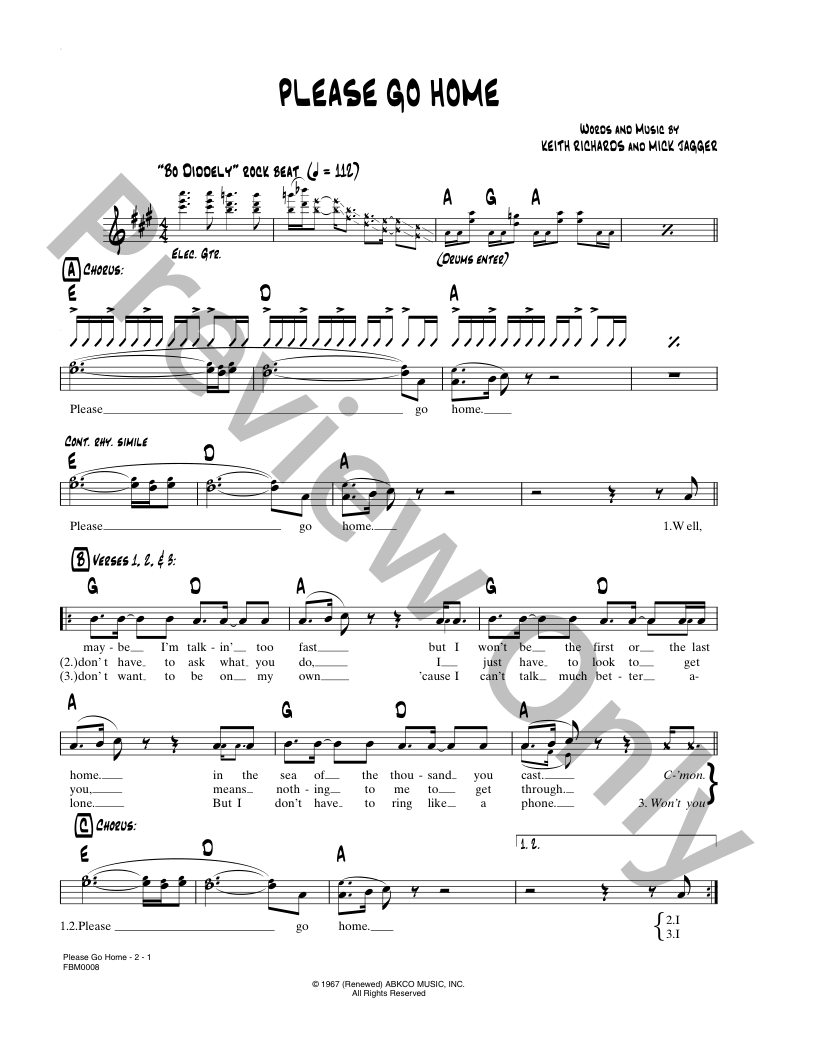Please Go Home | J.W. Pepper