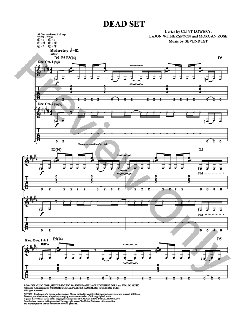 Dead Set | J.W. Pepper