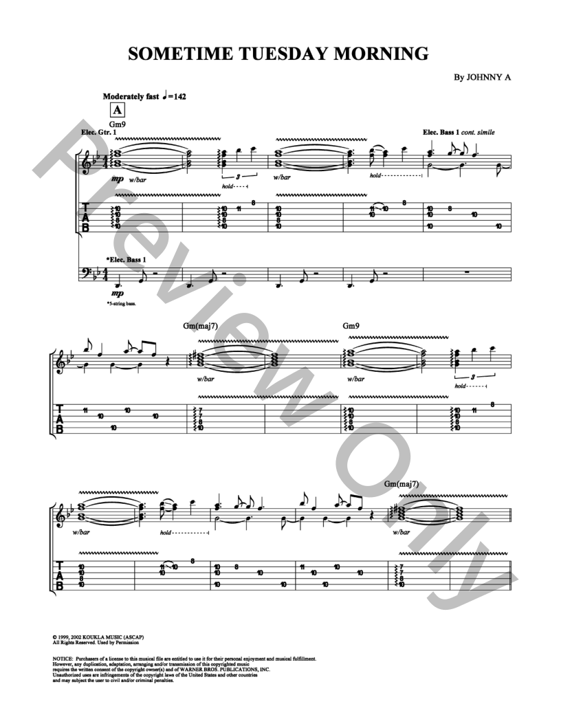 Sometime Tuesday Morning | J.W. Pepper