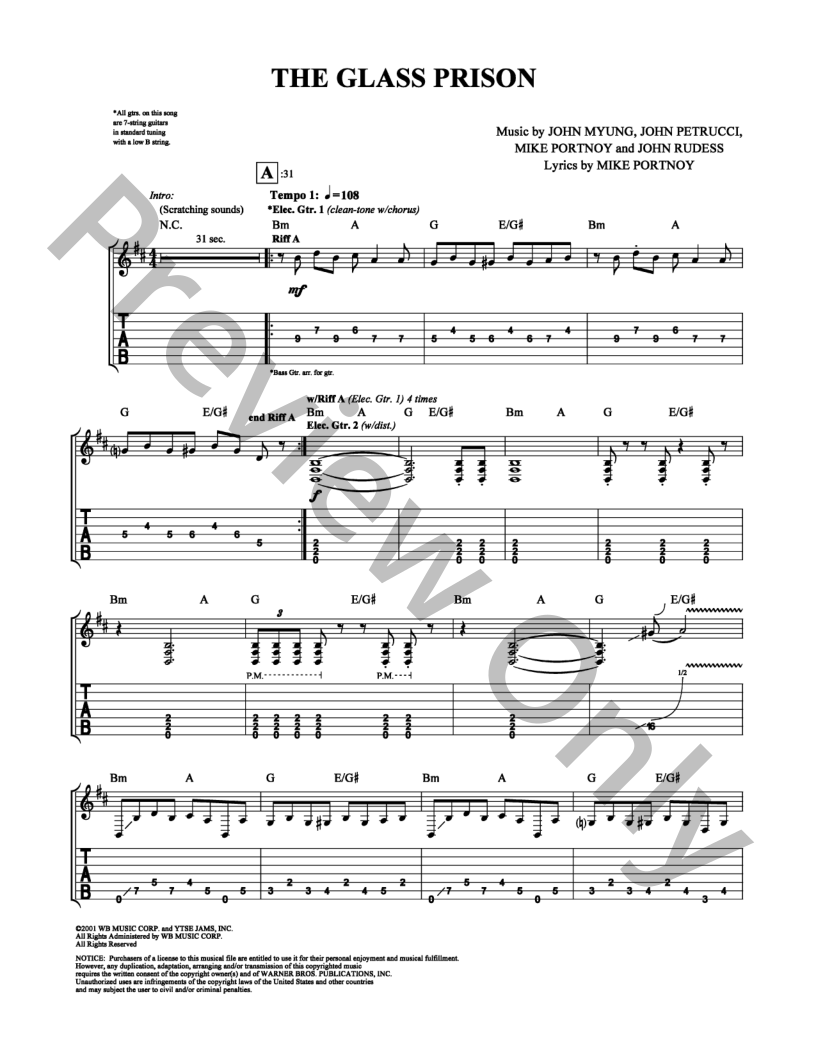 Glass Prison | J.W. Pepper