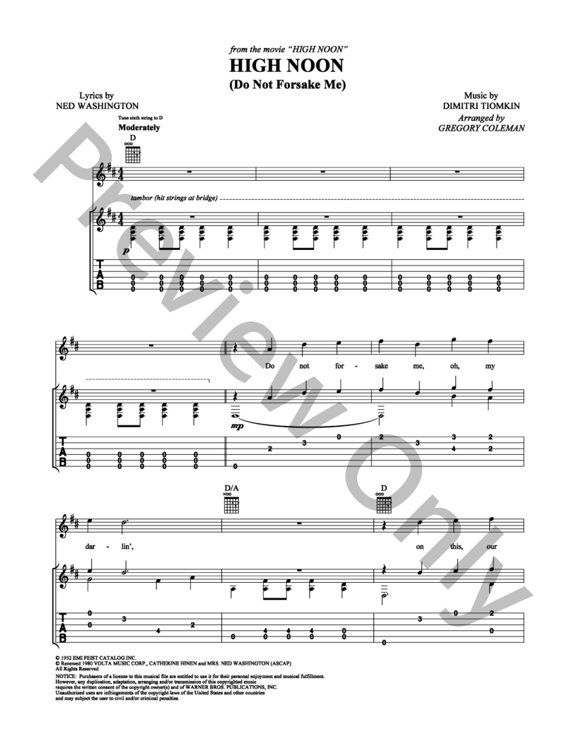 High Noon | J.W. Pepper