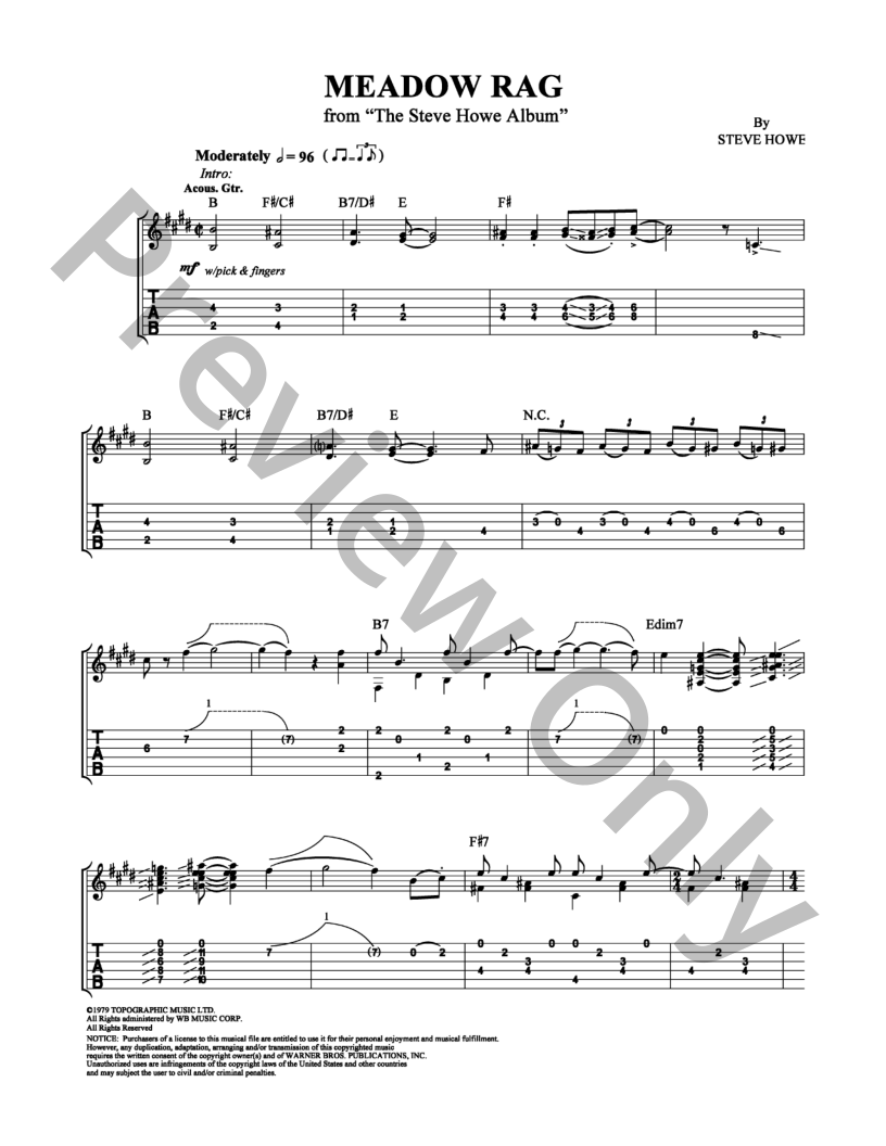 Meadow Rag | J.W. Pepper