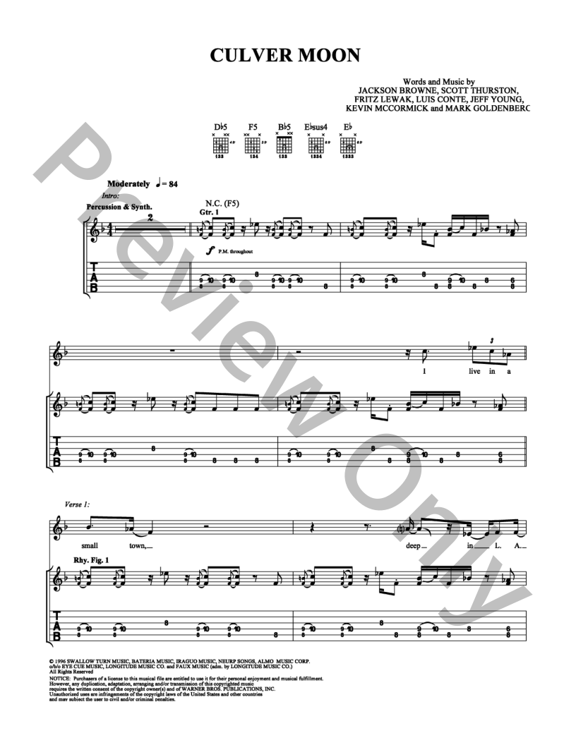 Culver Moon | J.W. Pepper