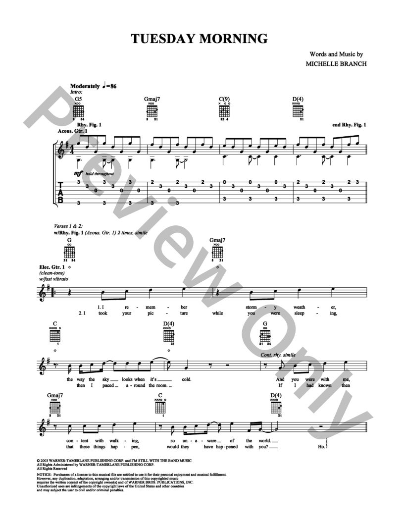 Tuesday Morning | J.W. Pepper