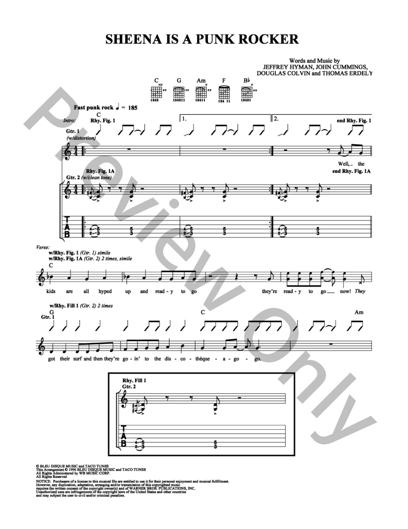 Sheena Is a Punk Rocker | J.W. Pepper