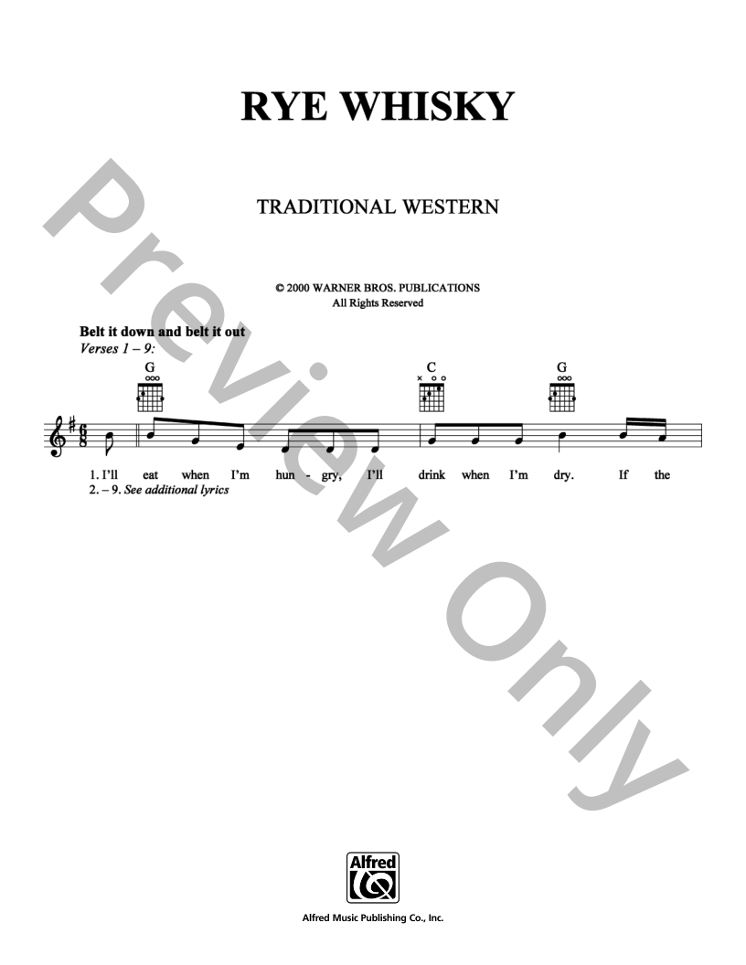 Rye Whisky | J.W. Pepper