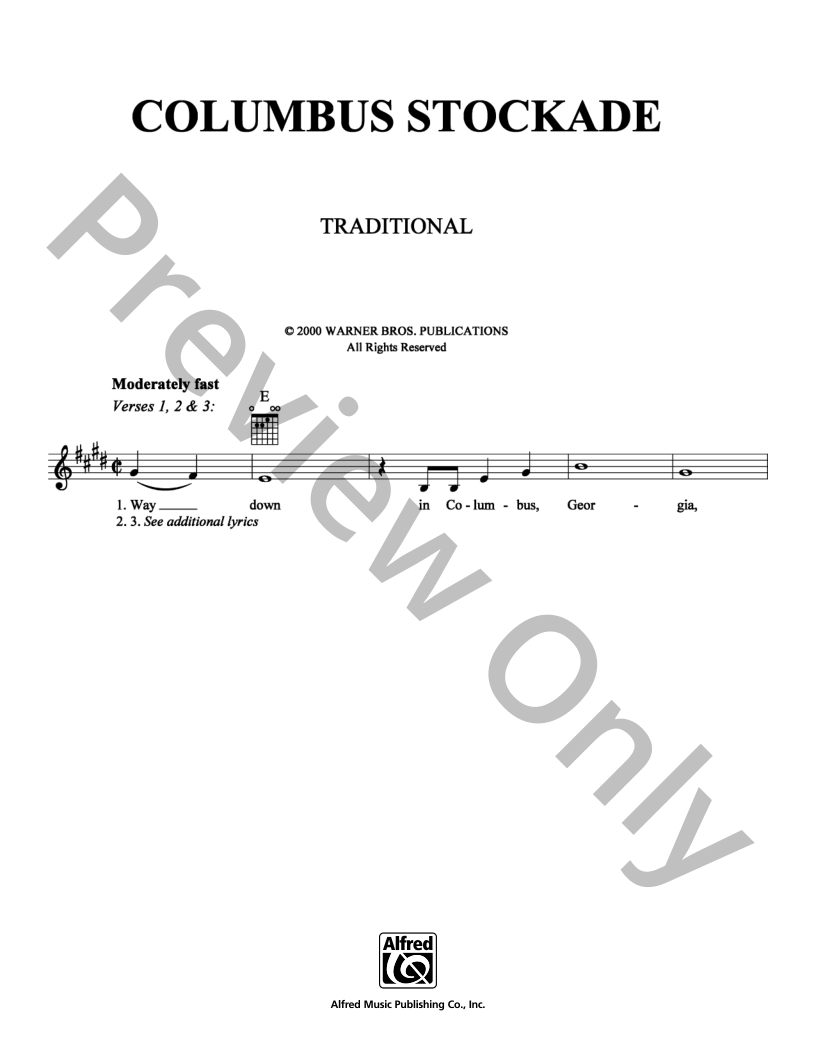 Columbus Stockade | J.W. Pepper